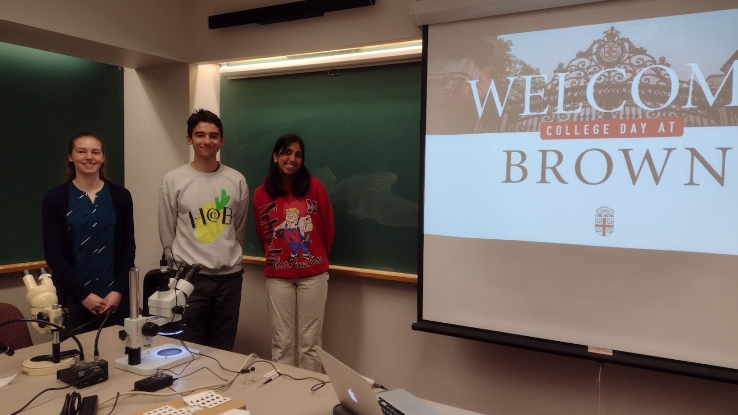 DEEPS Participates in College Day at Brown 2022 | Department of Earth ...