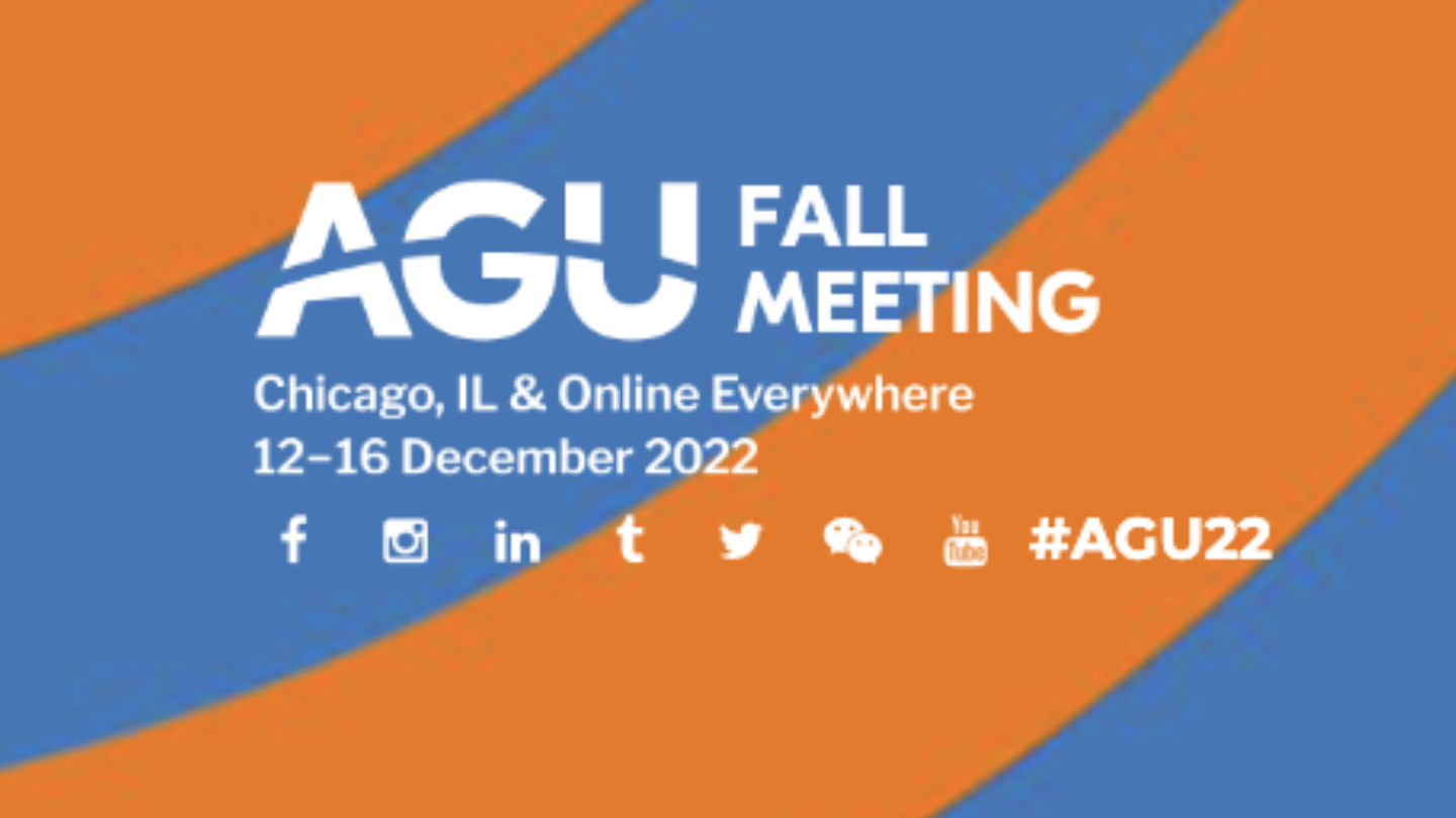 Undergrad students presenting at AGU22 | Department of Earth ...
